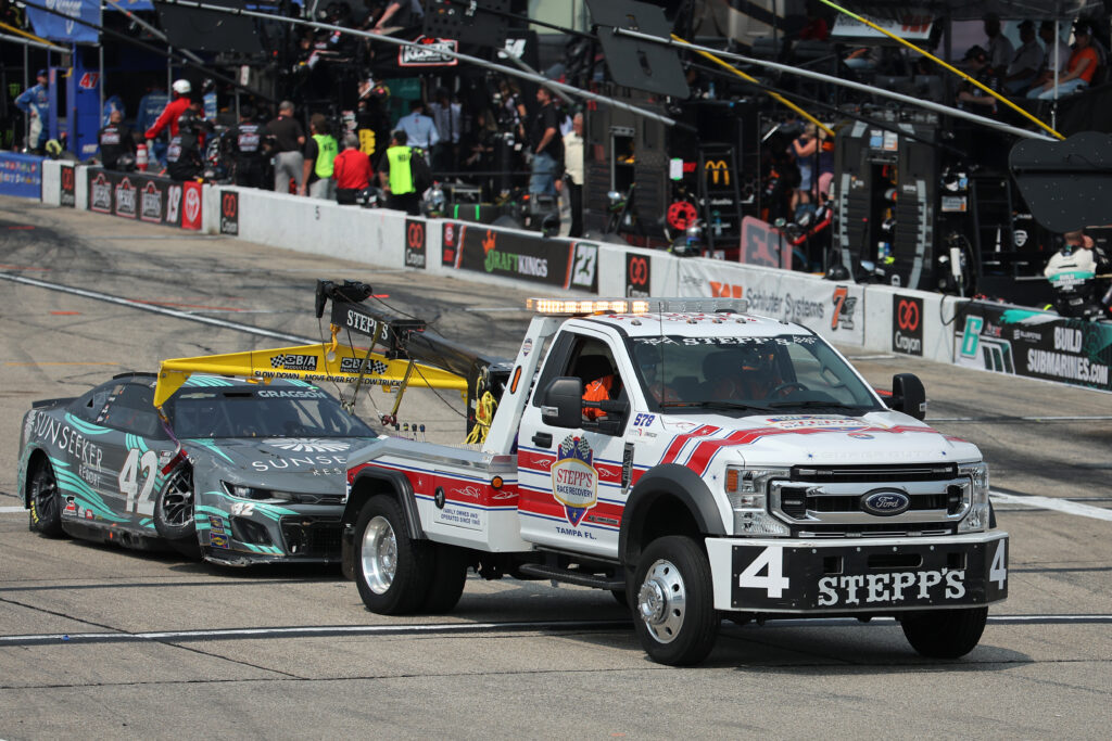 Why is NASCAR's Tow Truck Procedure Under Scrutiny? - The Daily Downforce