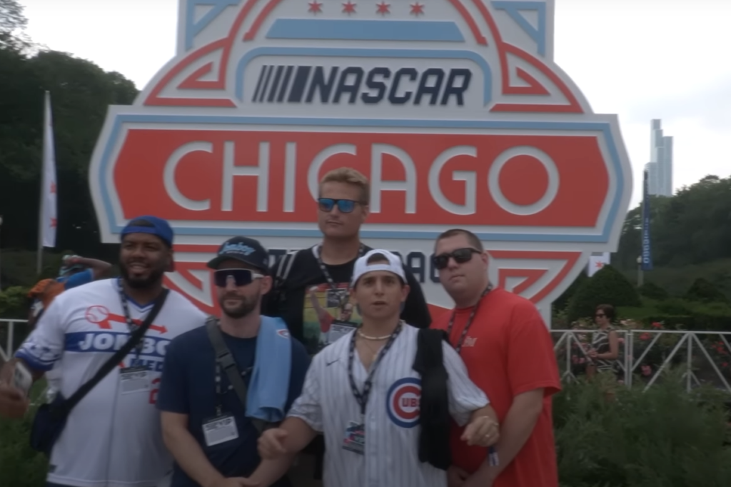 Popular YouTuber Jomboy Takes on NASCAR in Chicago – The Daily Downforce