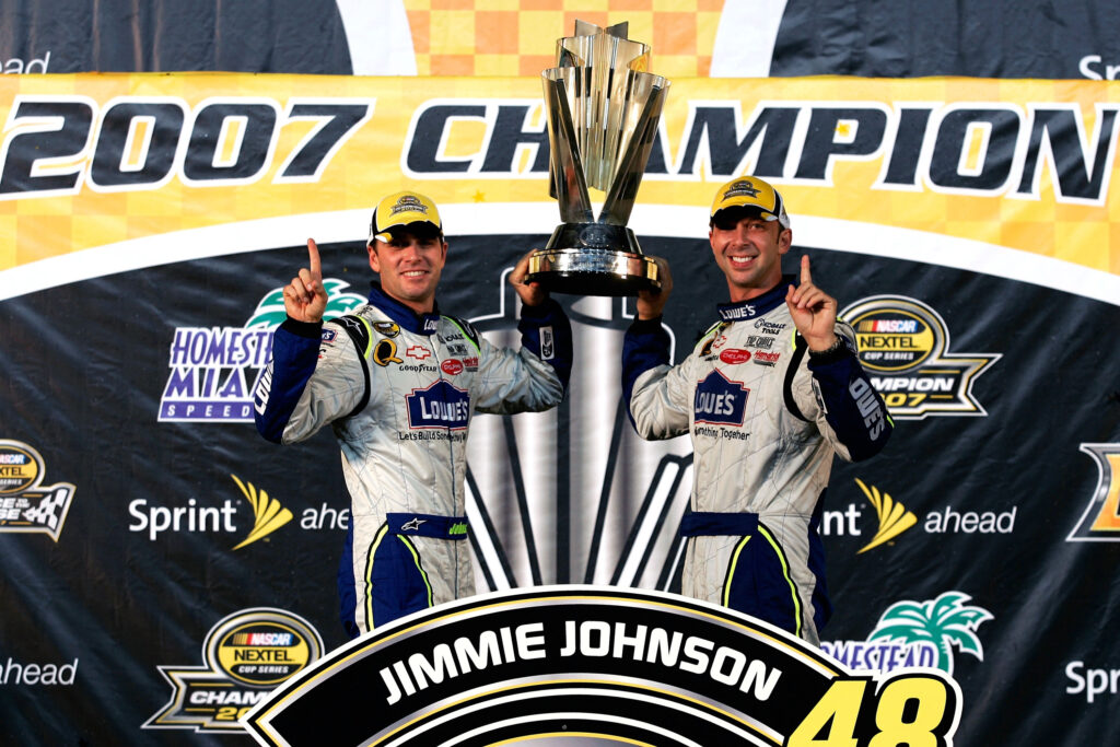 The Best Jimmie Johnson & Chad Knaus Moments – The Daily Downforce