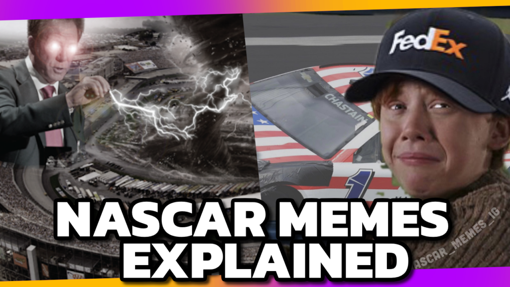 The History of NASCAR's Most Iconic Memes - The Daily Downforce