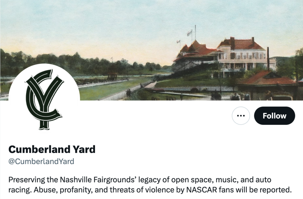 Who is Cumberland Yard (and Why Are They Blocking NASCAR Fans on Social ...