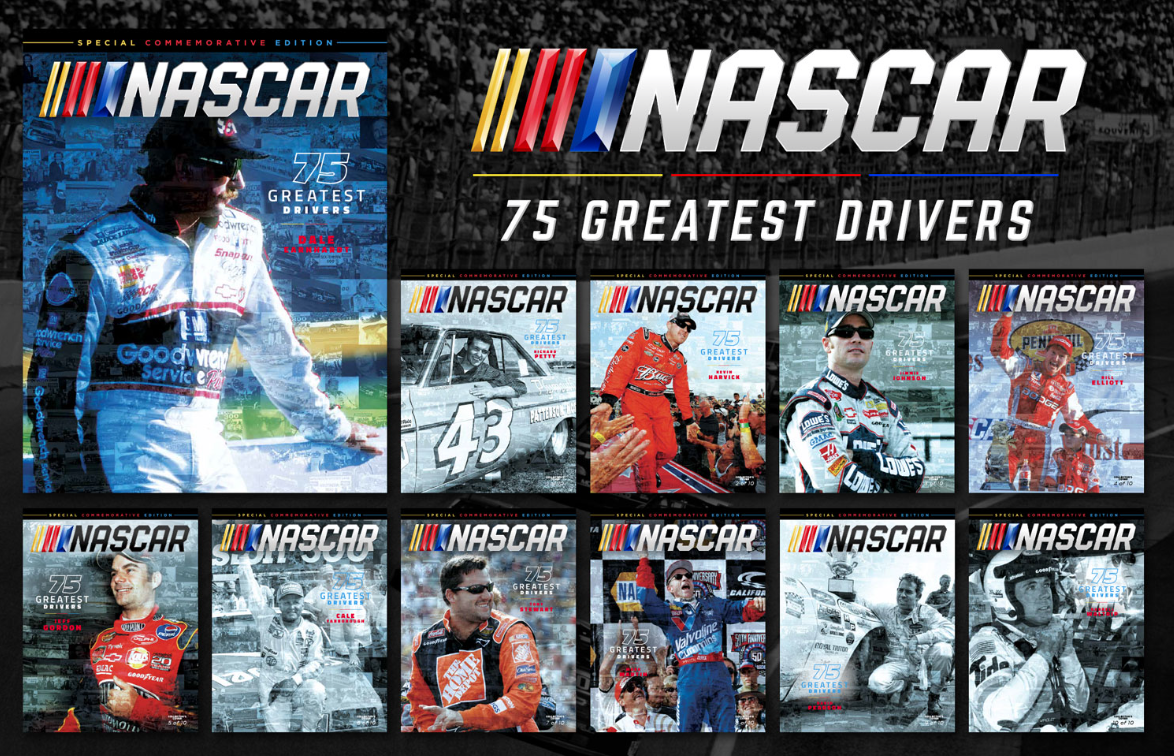 Introducing NASCAR Pole Position's 75 Greatest Drivers Magazine - The ...