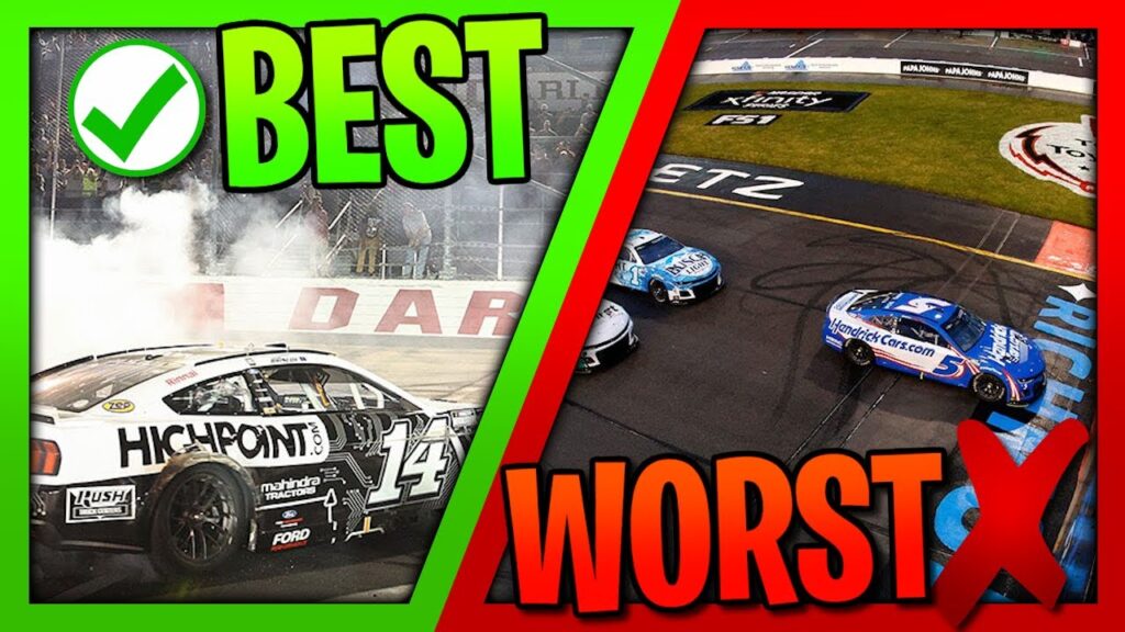 Every NASCAR Track Ranked WORST to BEST - The Daily Downforce