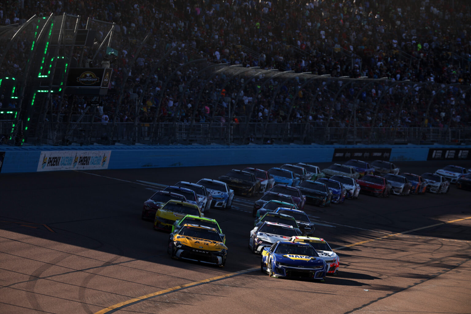 NASCAR Pace Car CRASHES During Championship Race - The Daily Downforce