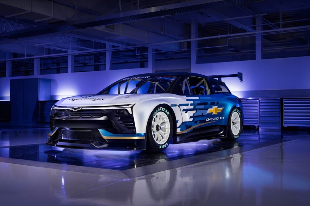 First Look at Chevrolet's NASCAR Electric Prototype - The Daily Downforce