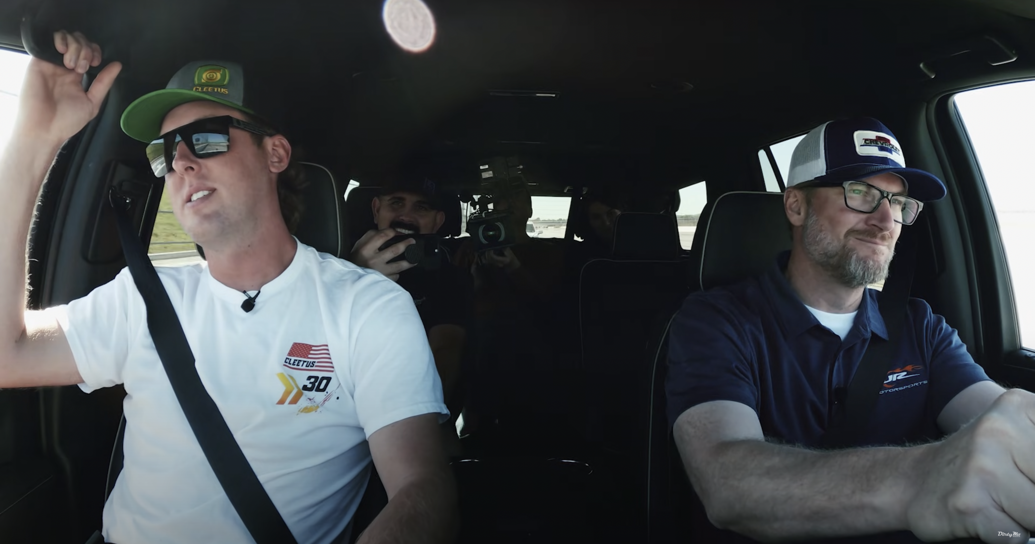 Cleetus McFarland Gets a Lesson in Racing at Talladega from Dale ...