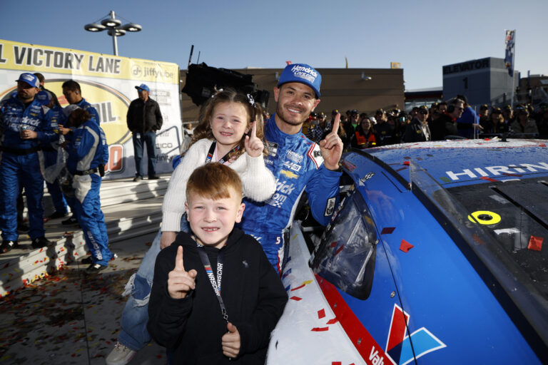 Kyle Larson's Son and Daughter Shine at Indianapolis - The Daily Downforce