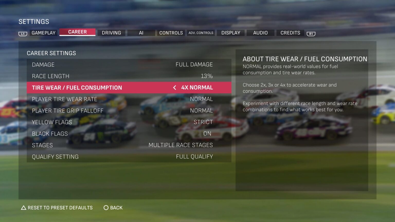 Change these Settings to Make Your NASCAR 25 Experience More Realistic ...