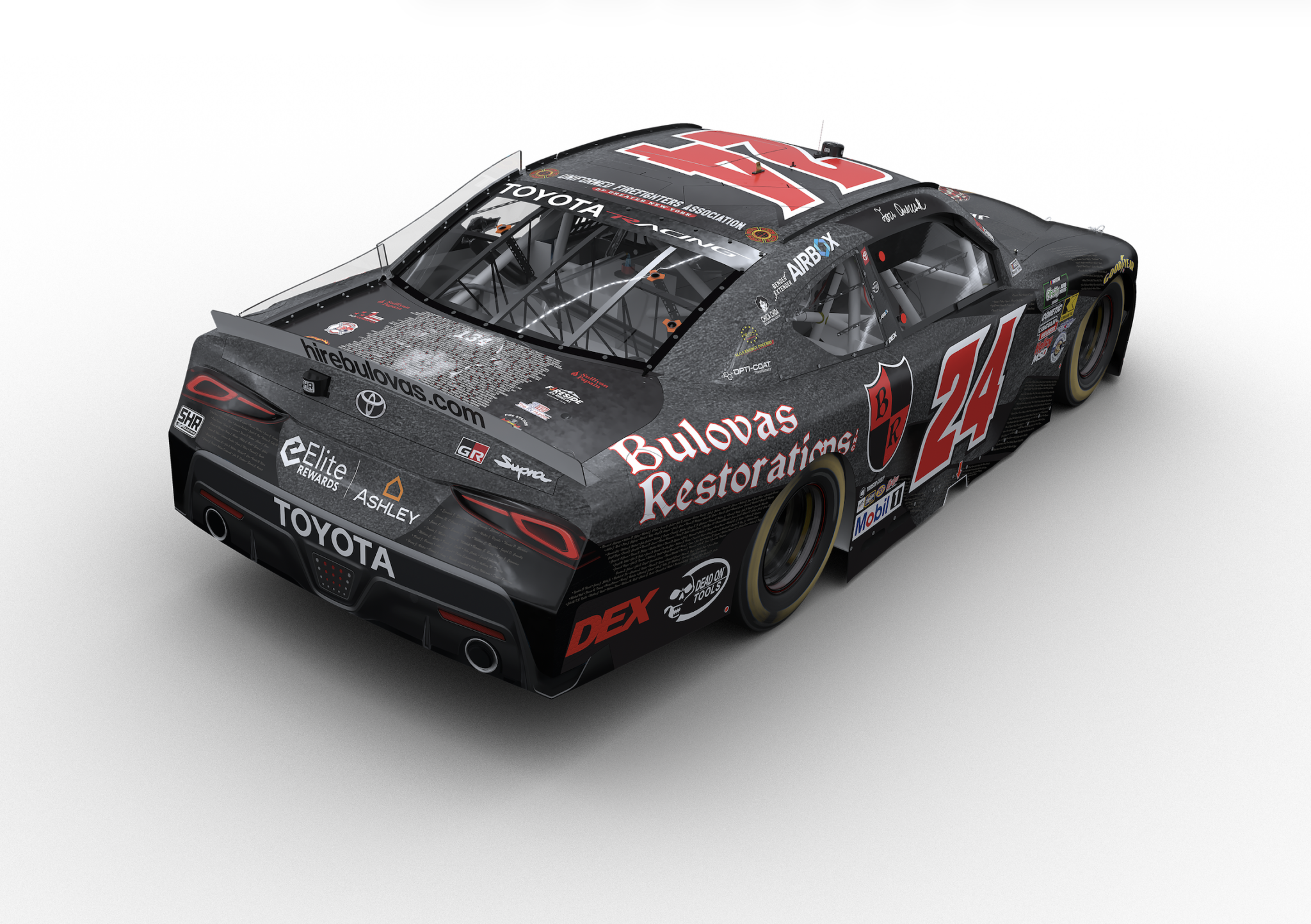 Harrison Burton Honoring Fallen Firefighters With New Paint Scheme and ...