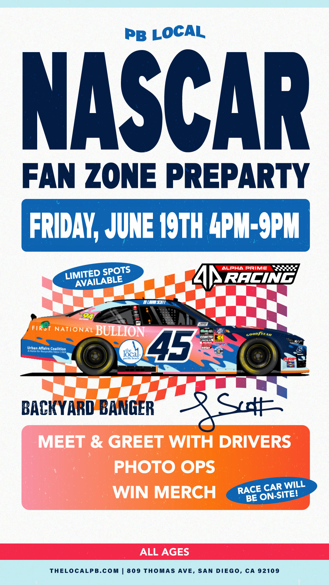 The Local Pacific Beach Brings the NASCAR Party to San Diego – The ...